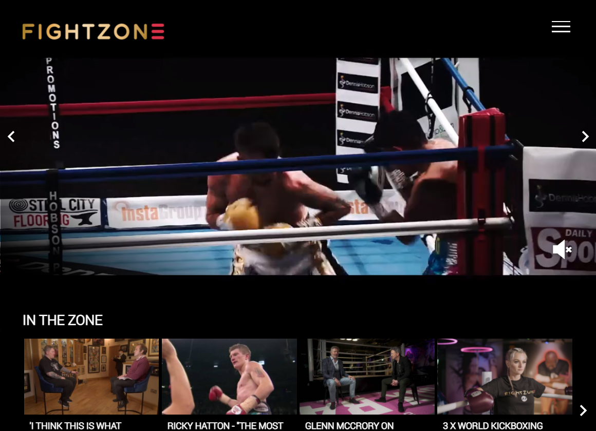 Fightzone Launches Worldwide Streaming Service for British and ...